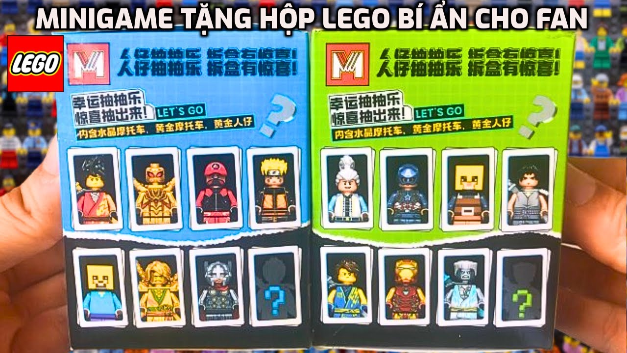 DNT - Lần Đầu Mở Blind Box Lego Giá Cực Rẻ Và Minigame Tặng Lego Cho ...