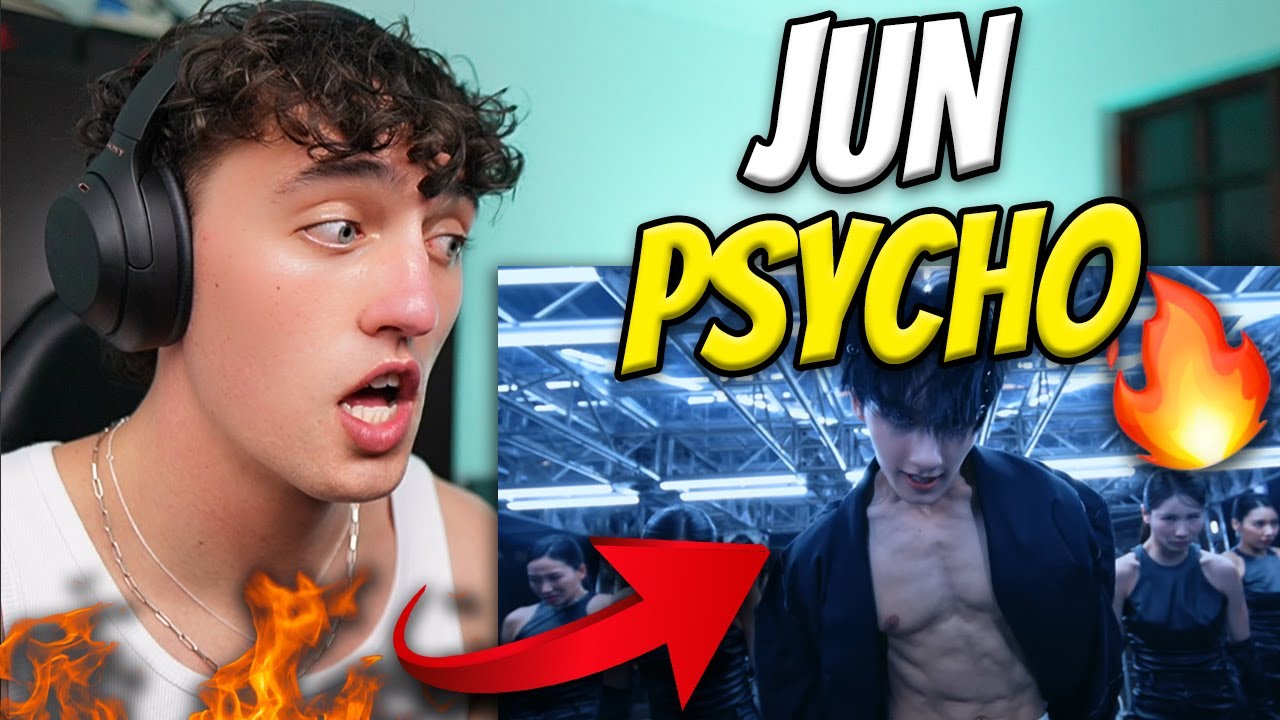 JUN 'PSYCHO' Official MV | REACTION (WAIT !?!) - YouTube