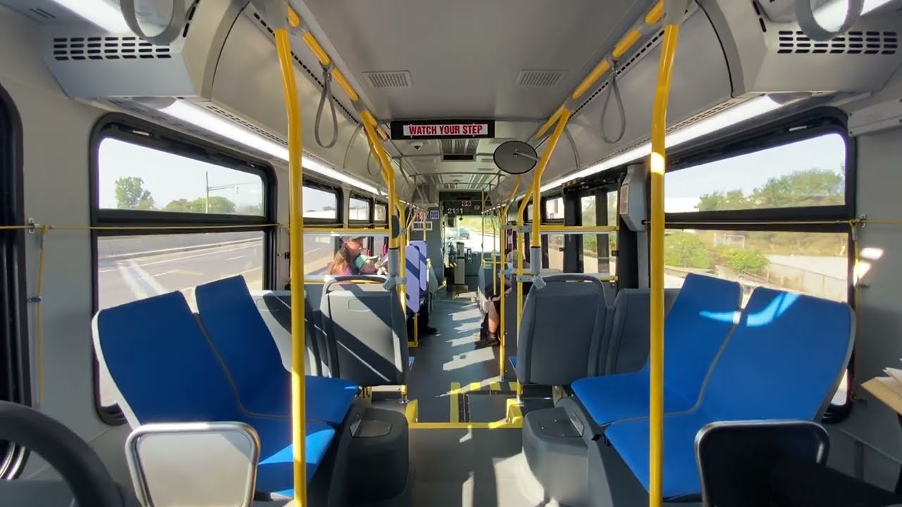 Hamilton Street Railway 2022 NovaBus LFS CNG 2111 on route 11 Parkdale ...