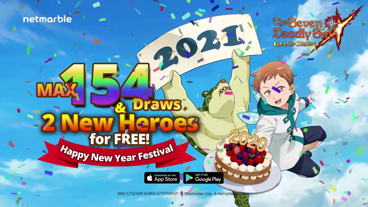 [7DS] New Wings King & Happy New Year Festival Teaser - YouTube