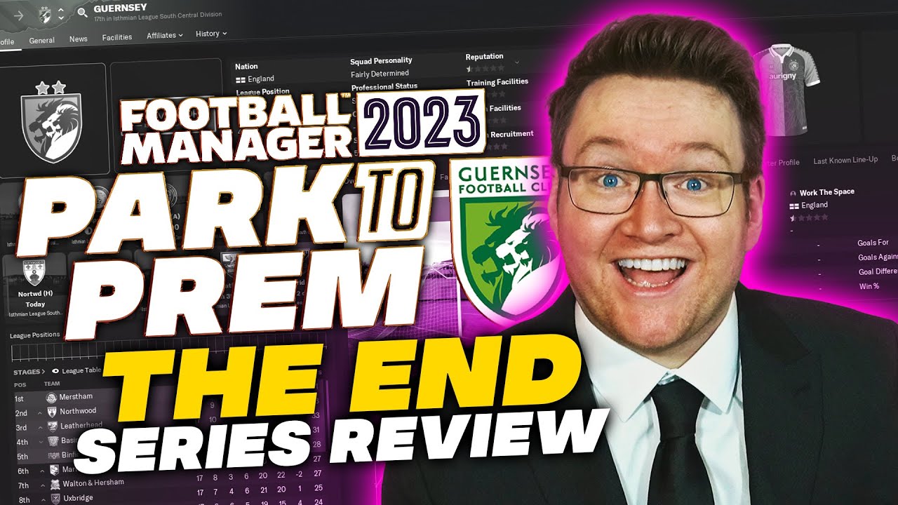 THE END OF SERIES REVIEW | Park To Prem FM23 - Football Manager 2023 ...
