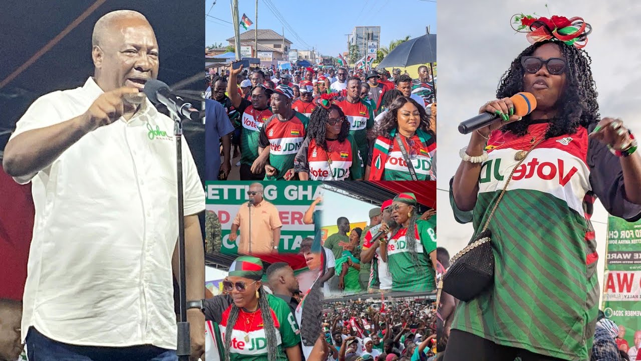 JOHN MAHAMA to Win Dec 7 Election: Mzbel, Christiana Awuni & Other ...