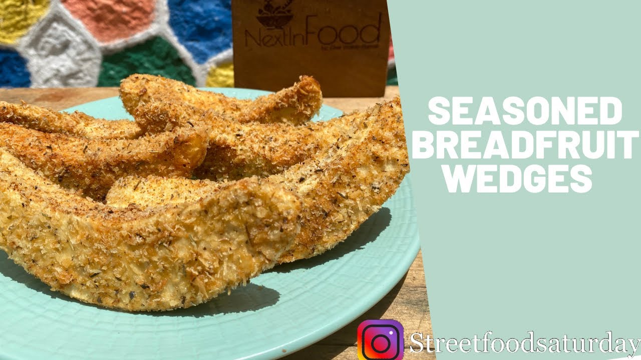 Seasoned Breadfruit Wedges - YouTube