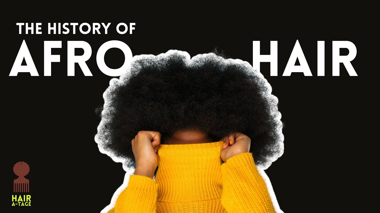 Why is afro hair so unique? | The History Of Afro Hair | #afrohair # ...