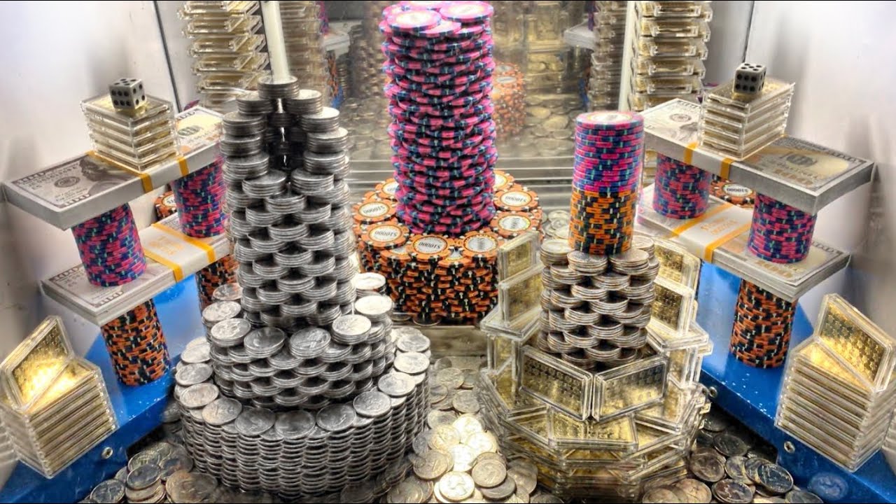 🔴(MUST WATCH) HIGH RISK COIN PUSHER $7,000,000.00 BUY IN!!! MADE ...