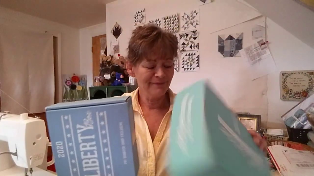 Sew Sampler special Liberty box June 2020 unboxing - YouTube