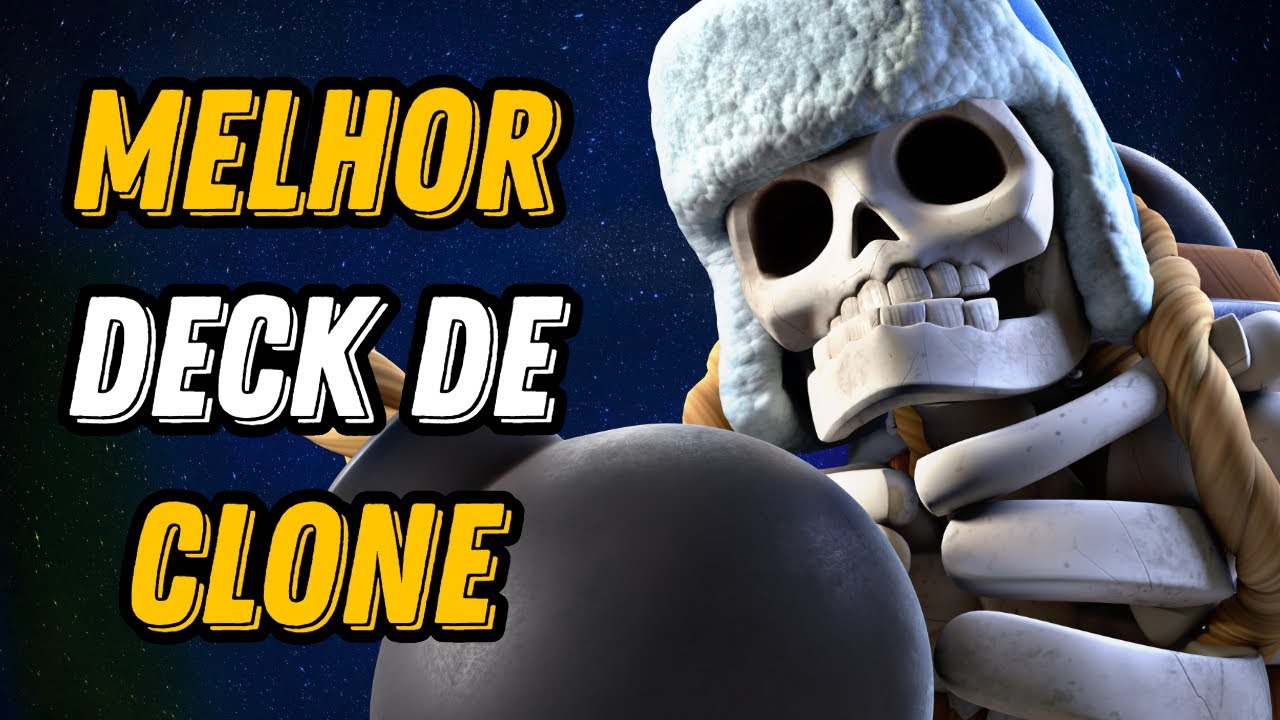 😯 *SURPREENDA* SEUS ADVERSÁRIOS COM O *MELHOR DECK* DE CLONE! - Clash ...