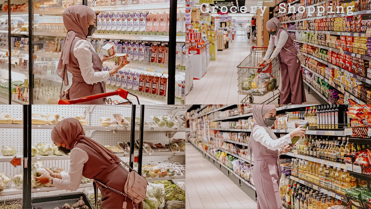 GROCERY SHOPPING | BELANJA BULANAN SUPER LENGKAP | BORONG SEMUA ...