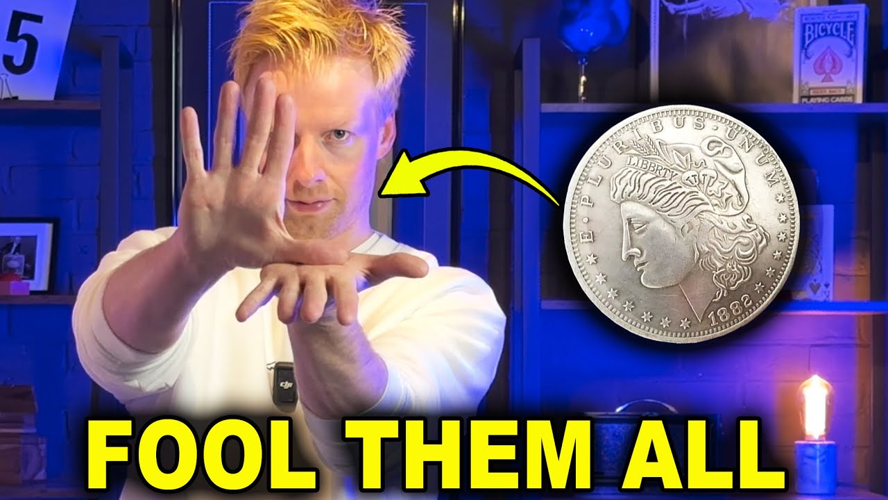 HOW to make a COIN VANISH..and bring it back! TUTORIAL - YouTube