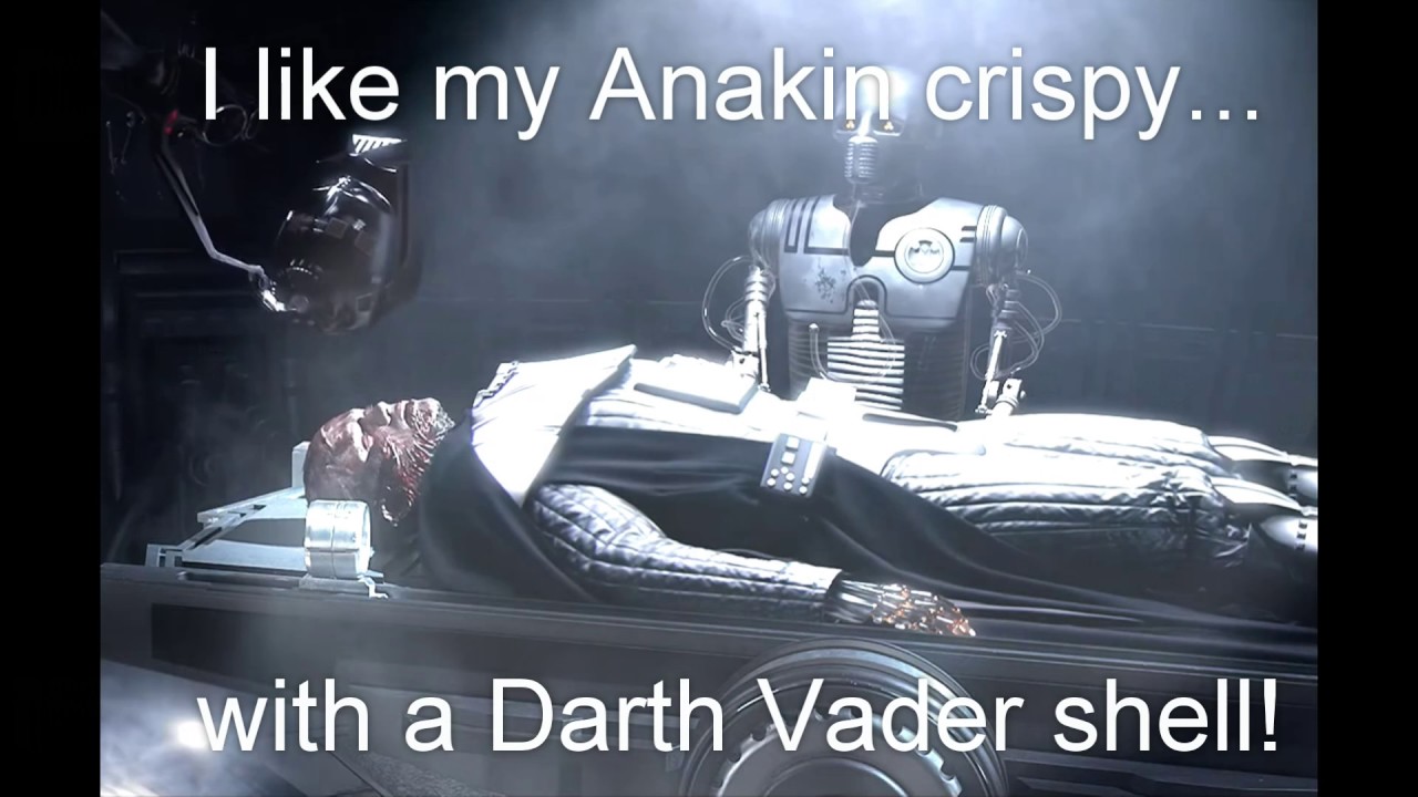 Bebafo Video Meme- Darth Sidious Likes His Anakin Crispy... - YouTube