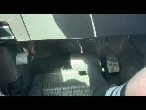 Driving the truck hard in skater socks