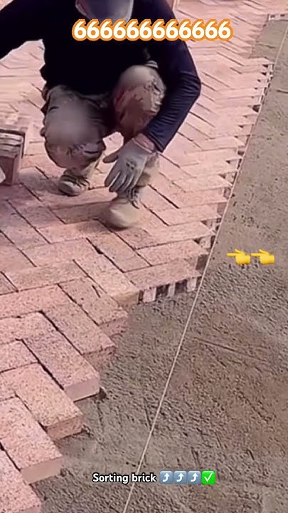 Sorting brick floor - YouTube