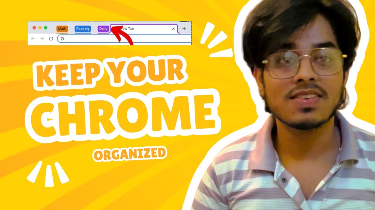 Keep your Chrome Organized ! | Tab Groups | Dynamic Digital Tips - YouTube