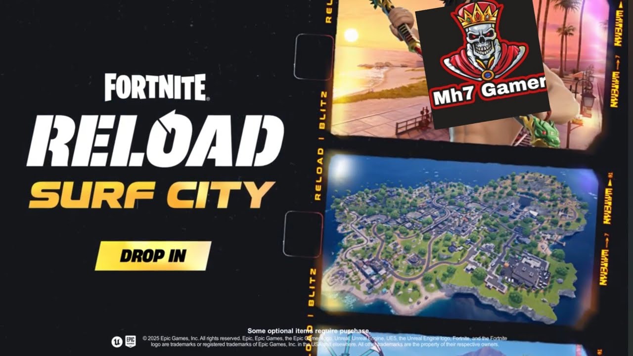 Fortnite Reload SURF CITY - YouTube