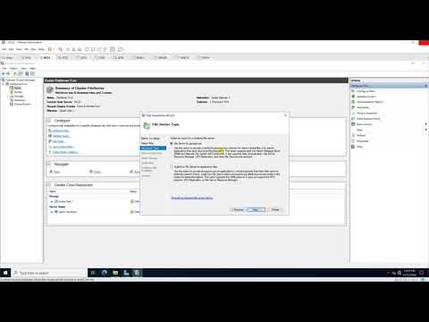 Configuring a file server failover cluster running Windows Server 2022 ...