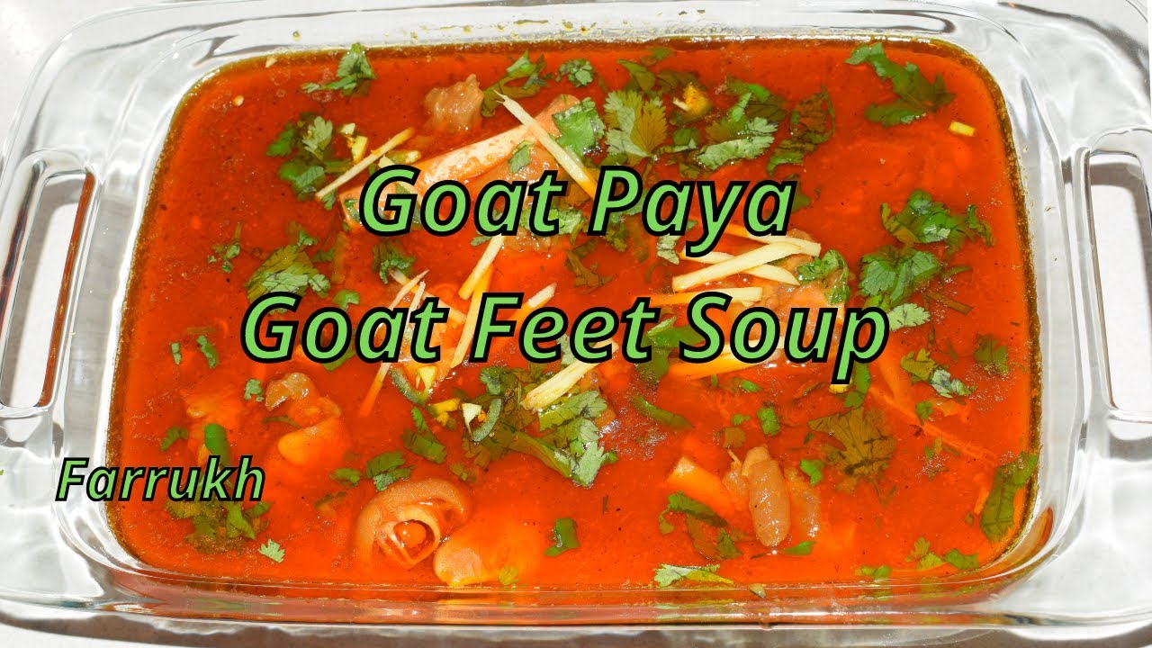 Goat Paya / Goat Feet Soup - YouTube