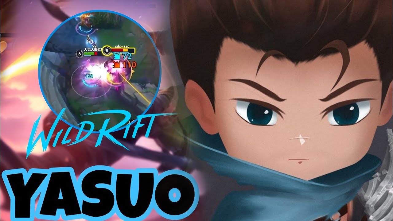 WILD RIFT YASUO GAMEPLAY | TOP 1 YASUO WILD RIFT - YouTube