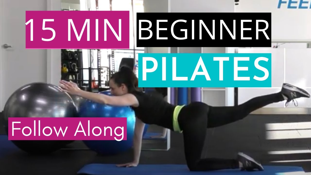 15 Minute Beginner Pilates Workout | Pilates Basics Matwork - YouTube