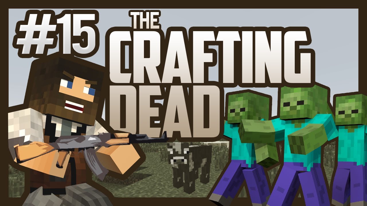 Minecraft Crafting Dead! (The Walking Dead Mod) Let's Play Ep.15 "COWS ...