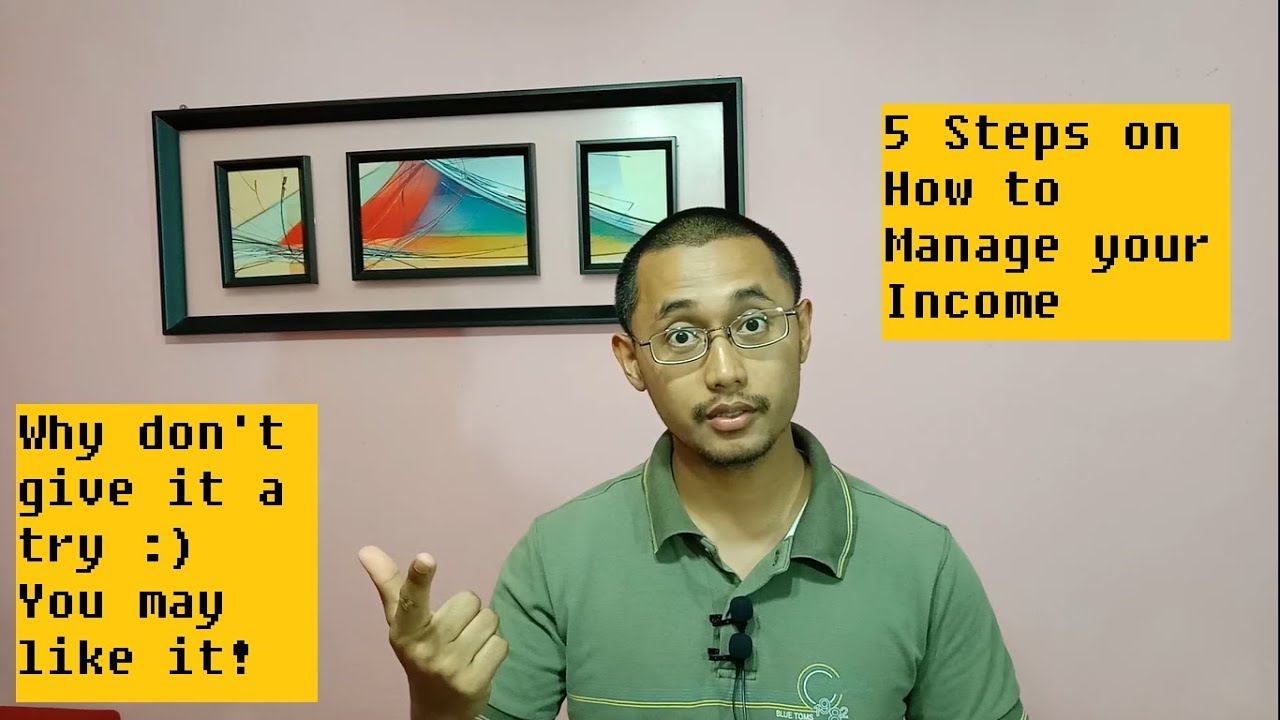 5 Steps on How to Manage your Monthly Salary or Income Properly - YouTube