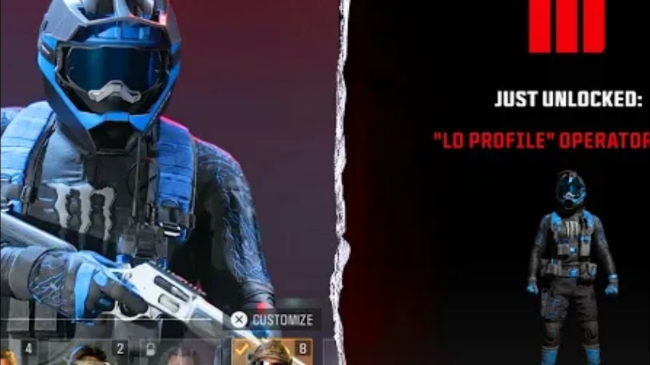 how to get the lo profile operator skin on call of duty warzone - YouTube
