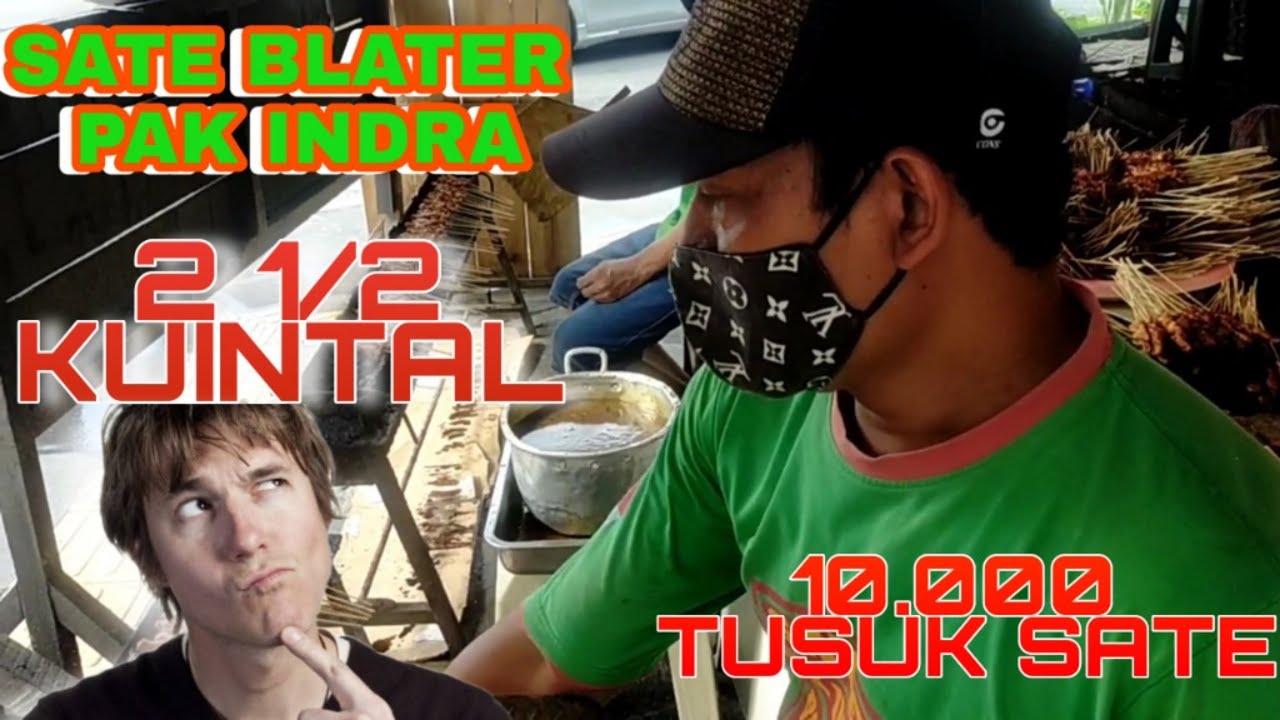 SATE BLATER PURBALINGGA !! PAK INDRA...YANG LAGI HITS - YouTube