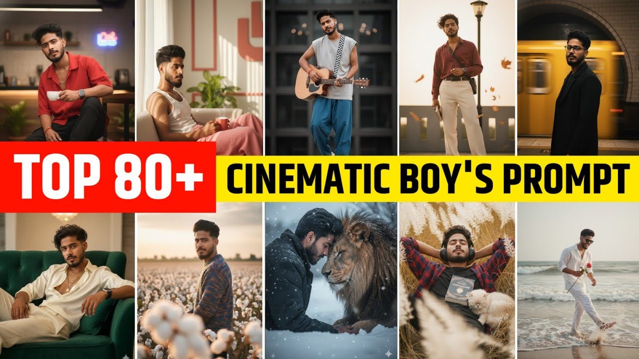 Gemini New AI Prompt For Boys | Top 80 Boys Prompts | Trending Gemini ...