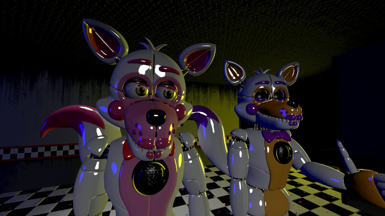 Foxy and Lolbit (SFM Animation) - YouTube