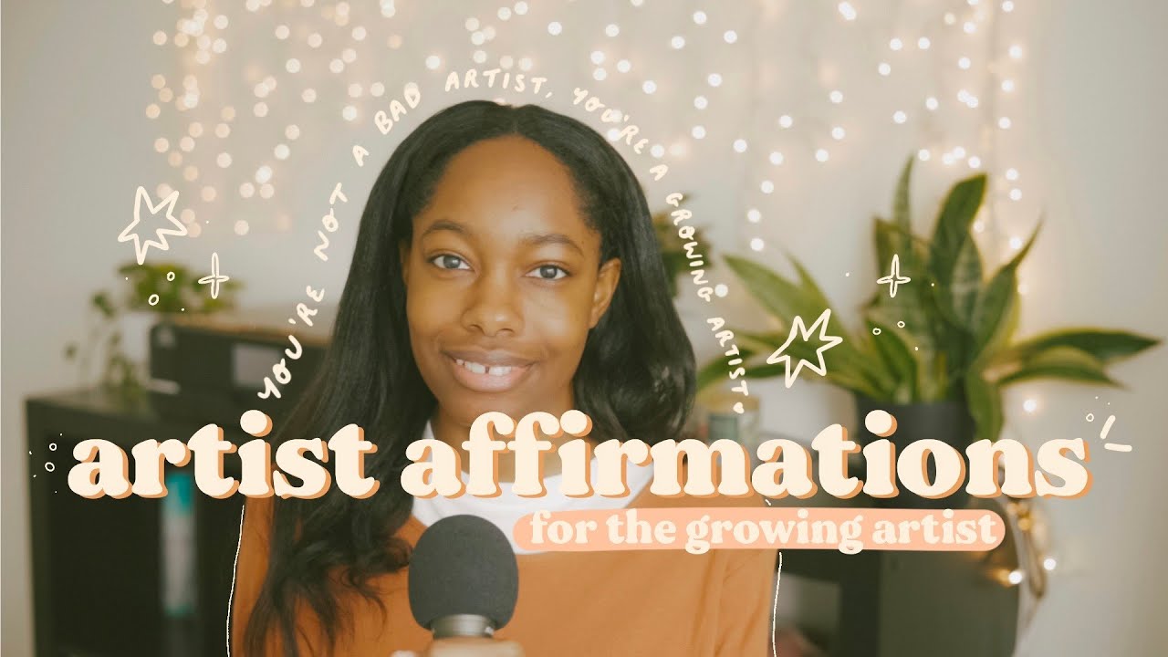 you're not a bad artist, you're a growing artist | artist affirmations ...
