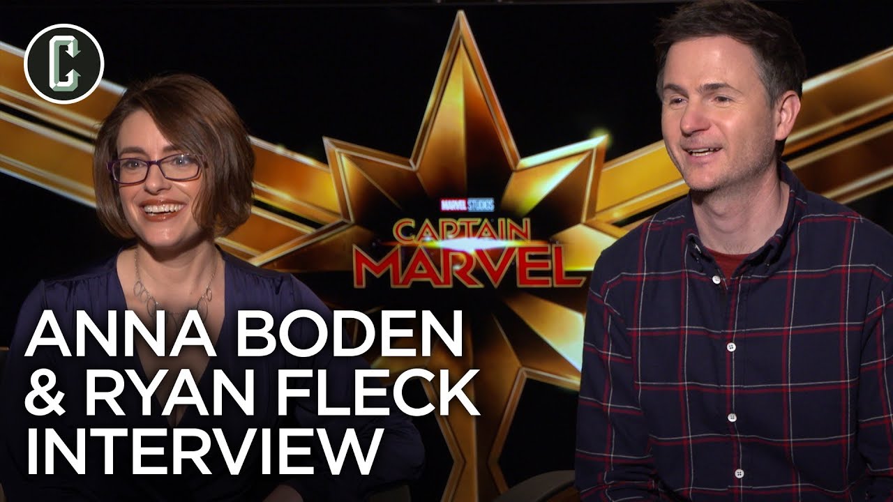 Captain Marvel Directors: Anna Boden & Ryan Fleck Interview - YouTube