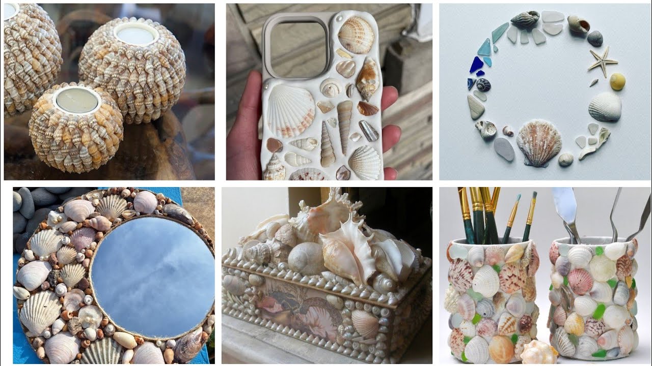 975+ seashell craft ideas | sea shell art and craft ideas | DIY ...