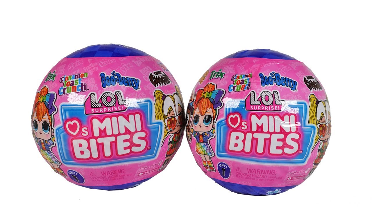 LOL Surprise Loves Mini Bites Series 1 Unboxing Review - YouTube