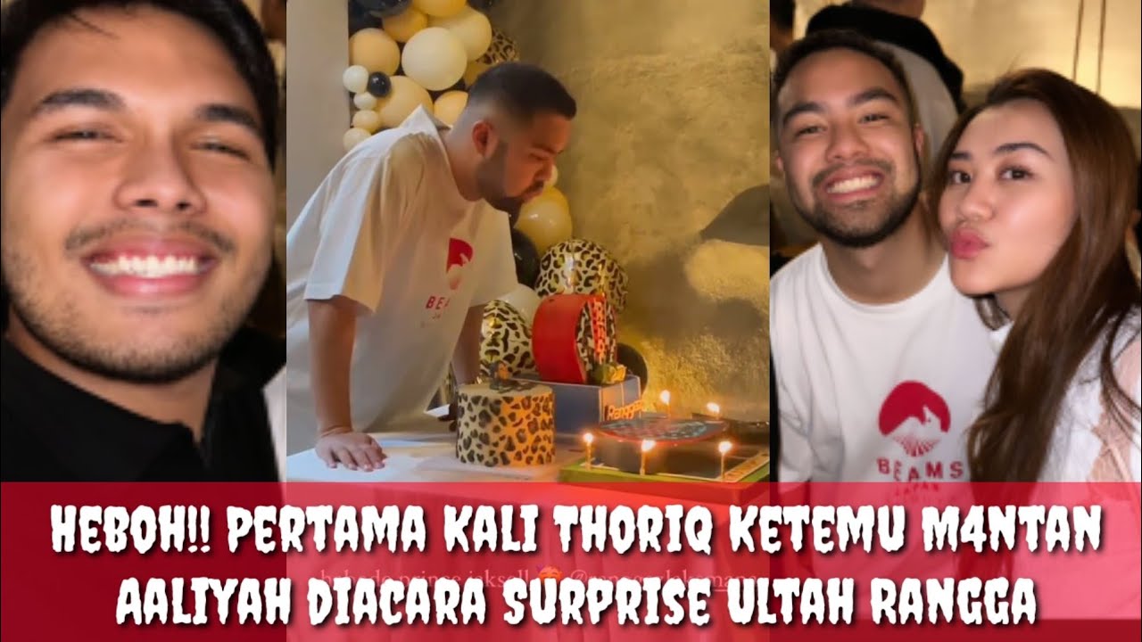 Pertama Kali Thoriq Satu Acara Dengan M4ntan Aaliyah Sultan Sapta ...