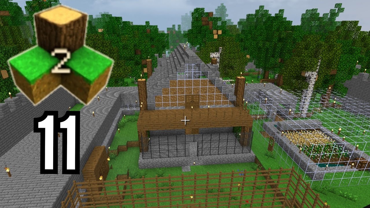 Survivalcraft 2 - Gameplay Walkthrough Part 11: Walls - YouTube