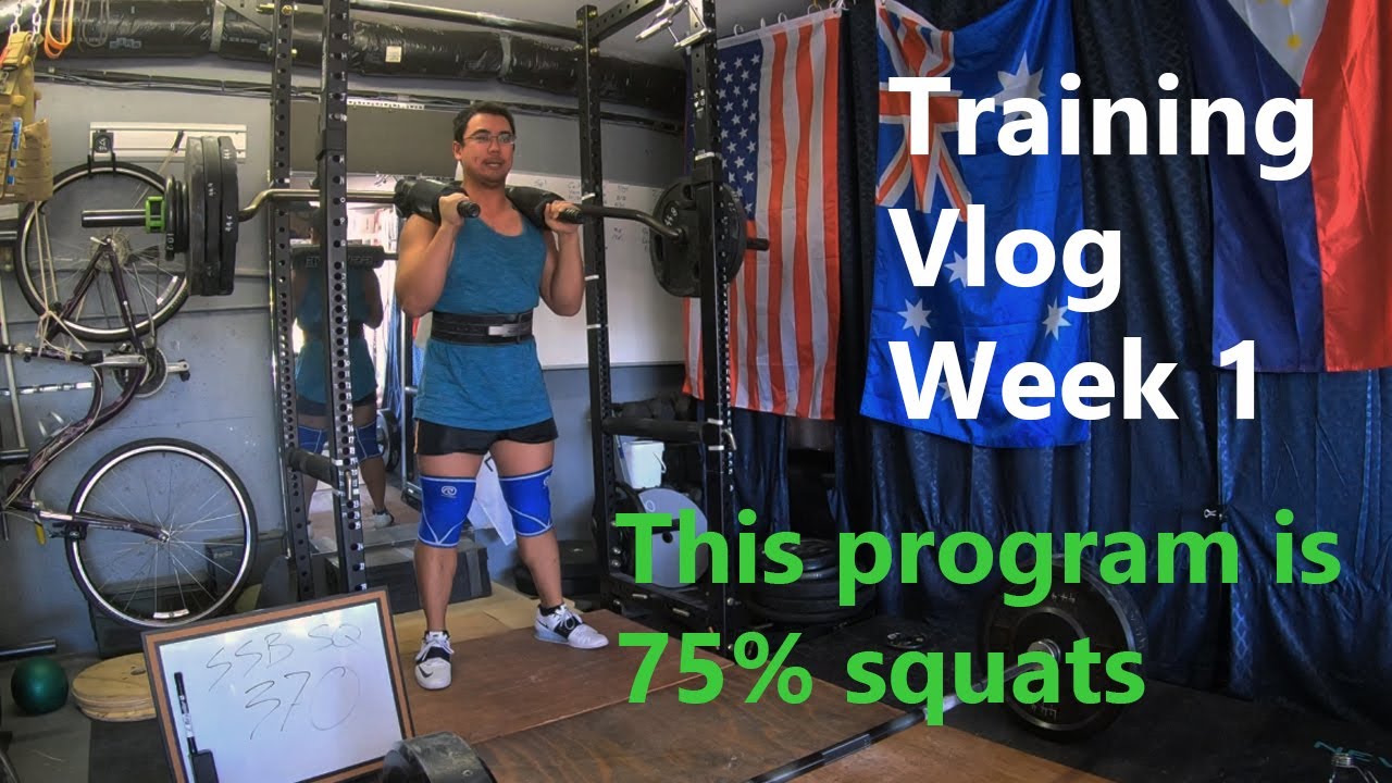I start my new training block! Squats, squats and more squats. - YouTube