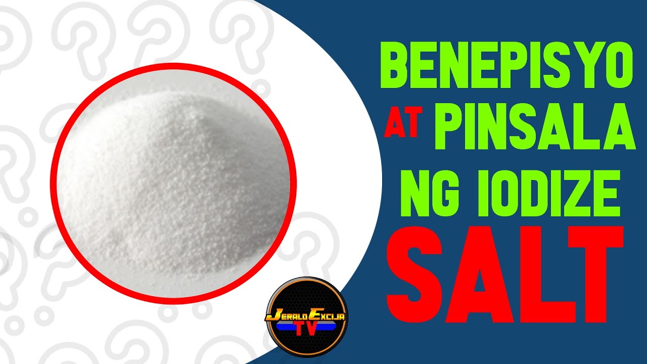 Iodize Salt l The Good and bad effects - YouTube