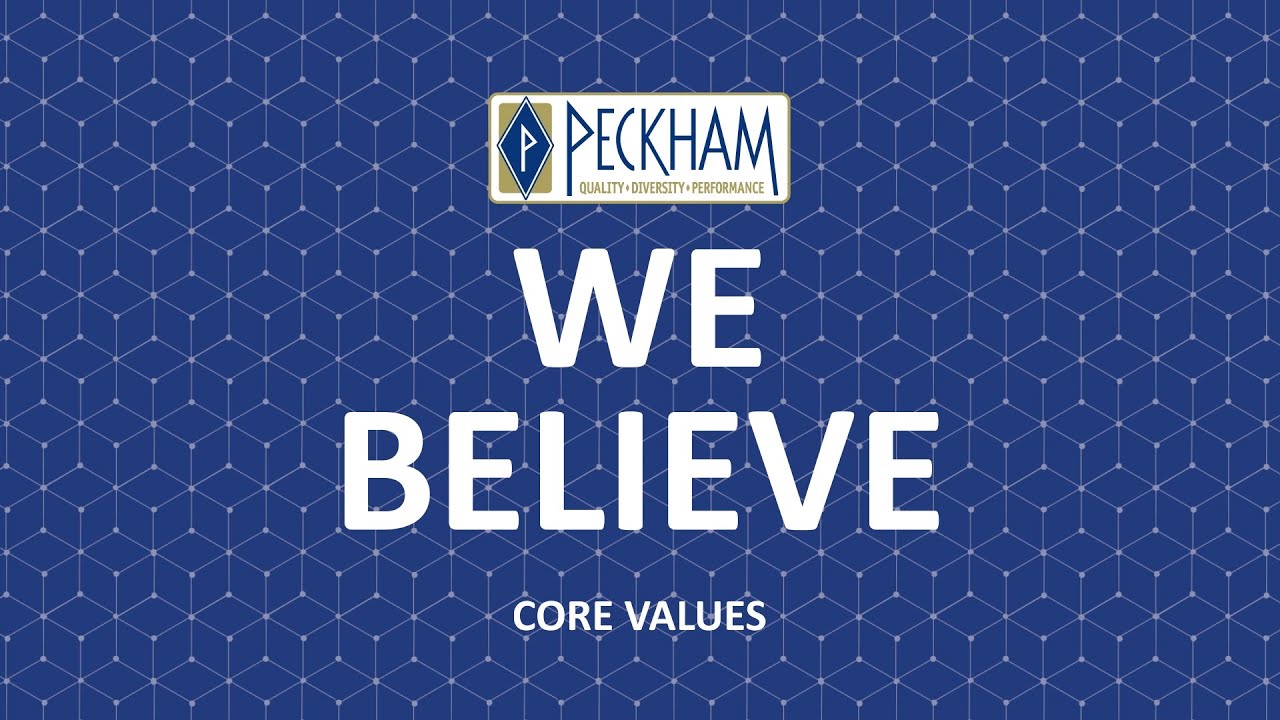 Peckham Core Values - YouTube