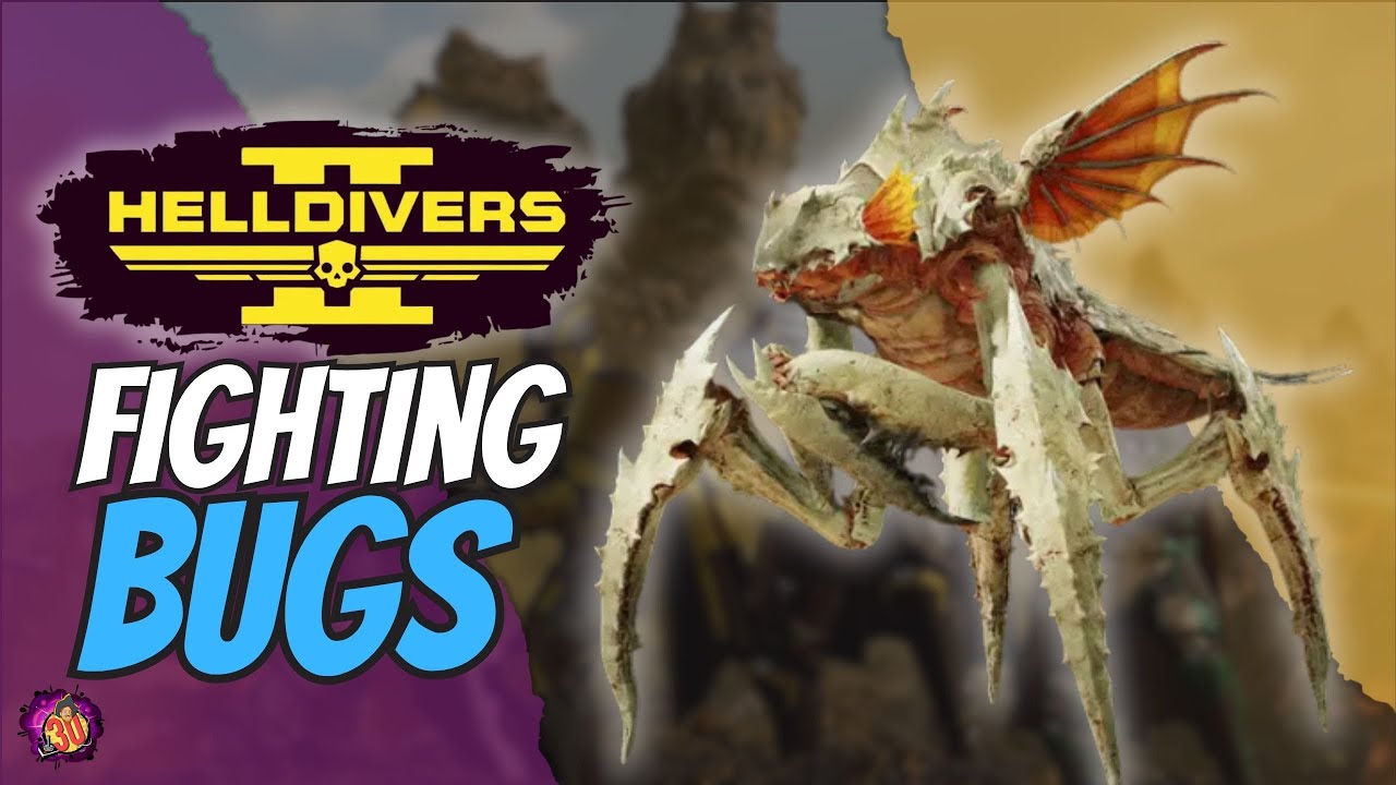 Helldivers: Fighting Bugs - YouTube
