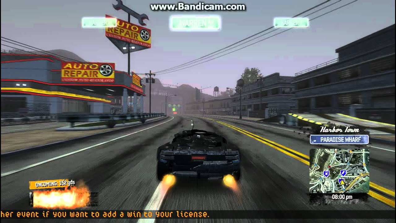 Burnout Paradise - Hawker Carbon Flying Wrecked!? - YouTube