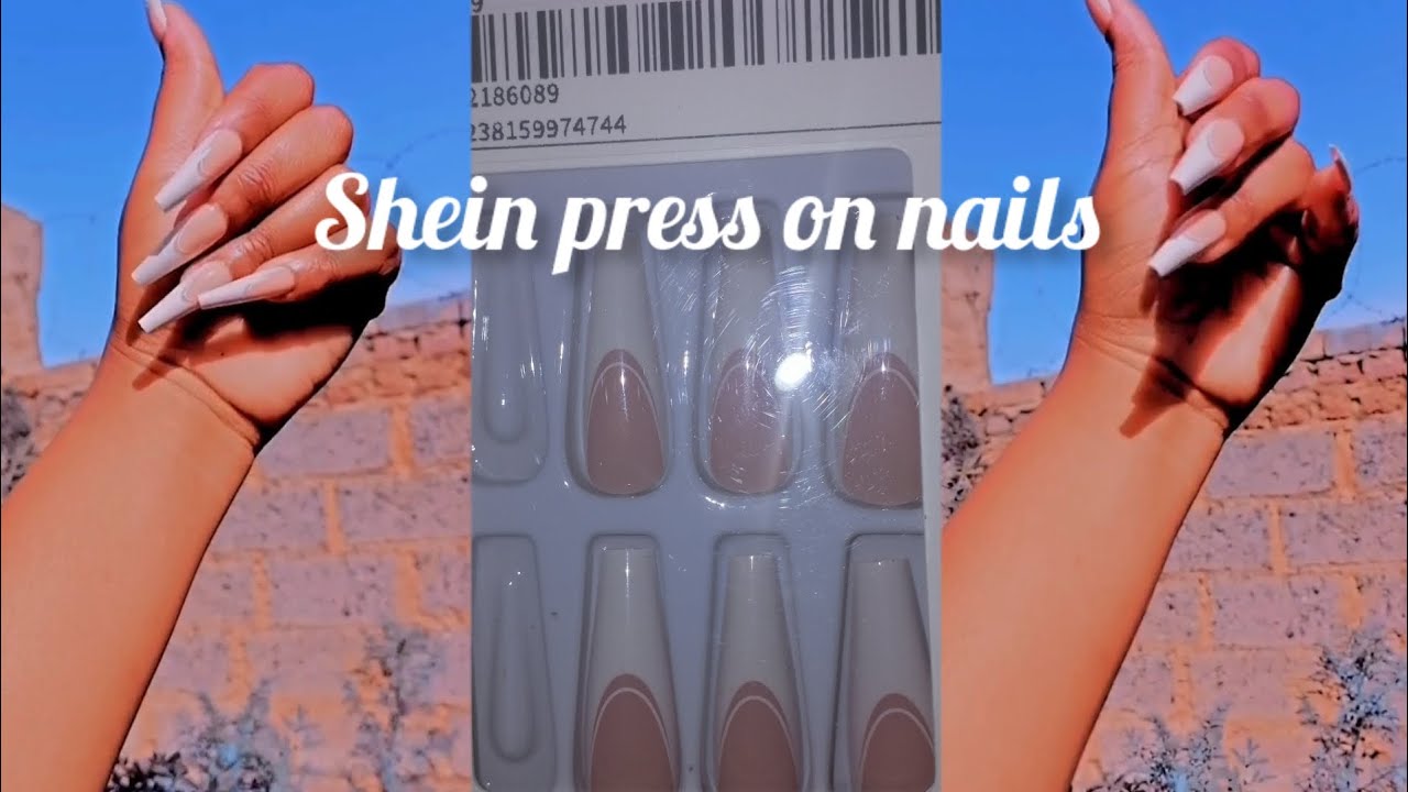 Do the press on nails from Shein with me - YouTube