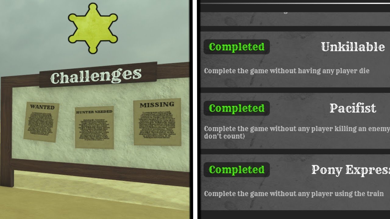 Completing ALL Challenges in Roblox Dead Rails - (How to Beat All ...