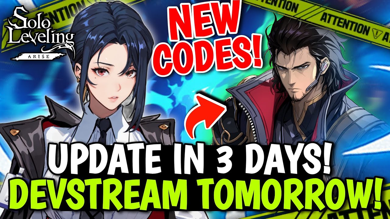 SEORIN REVEAL TOMORROW! NEW AMAZING CODES! HUNTERISLIVE [Solo Leveling: Arise] - YouTube