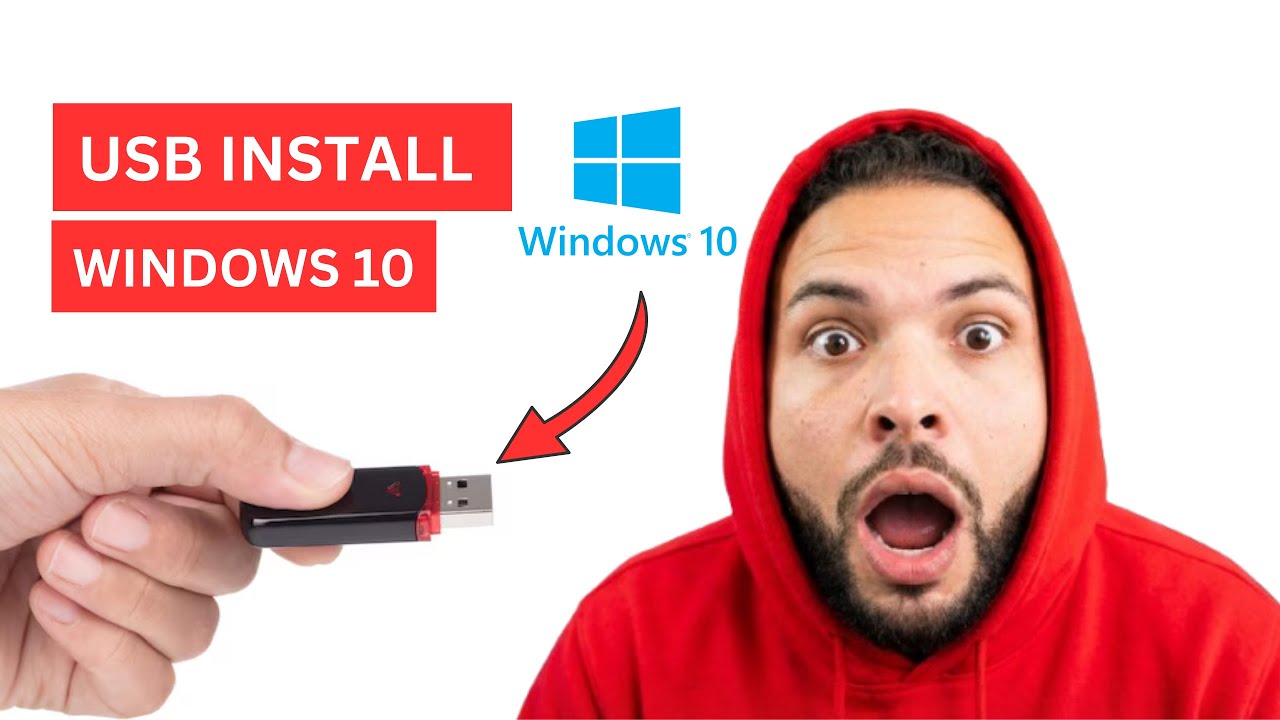 How to Install Windows 10 on a USB - Bootable USB - YouTube