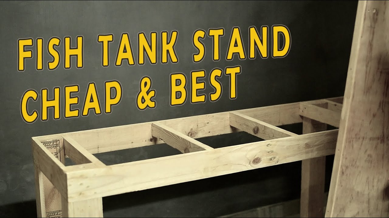 #60 How to make DIY Fish Tank Stand | Cheap and Best | Tamil - YouTube