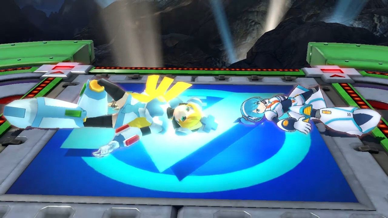 [リョナ] SSBU Cinnamon (Mega Man X) and Rico (Mega Man X Dive) Defeated ...