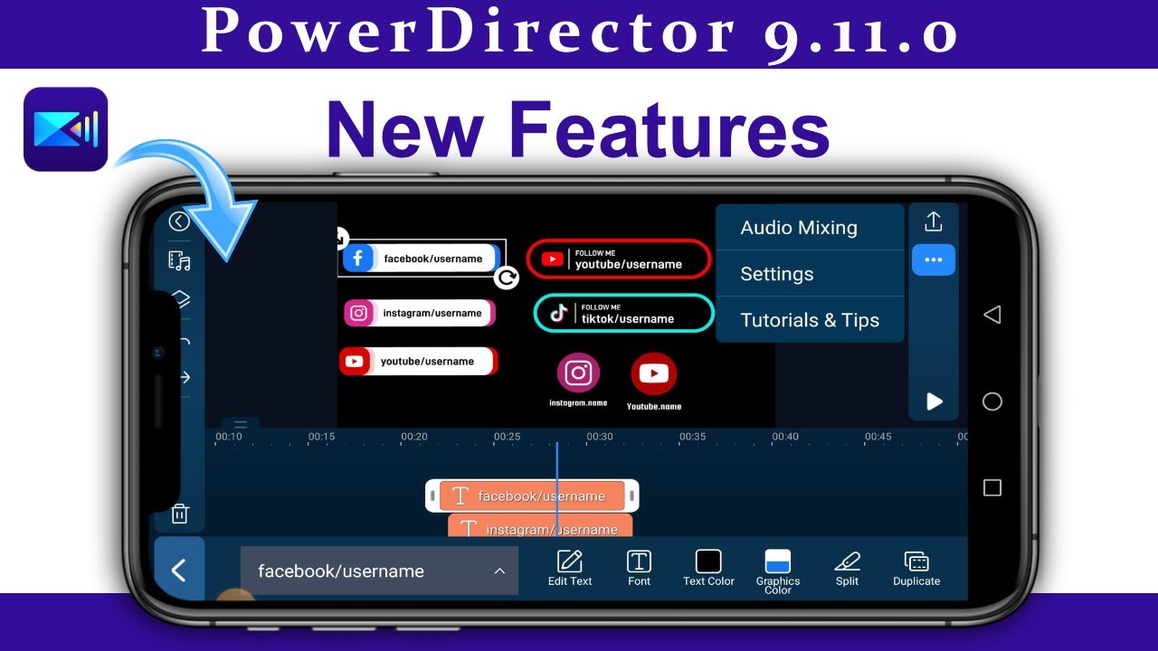 Powerdirector app 9.11.0 new features | Best Free Video editing app for ...