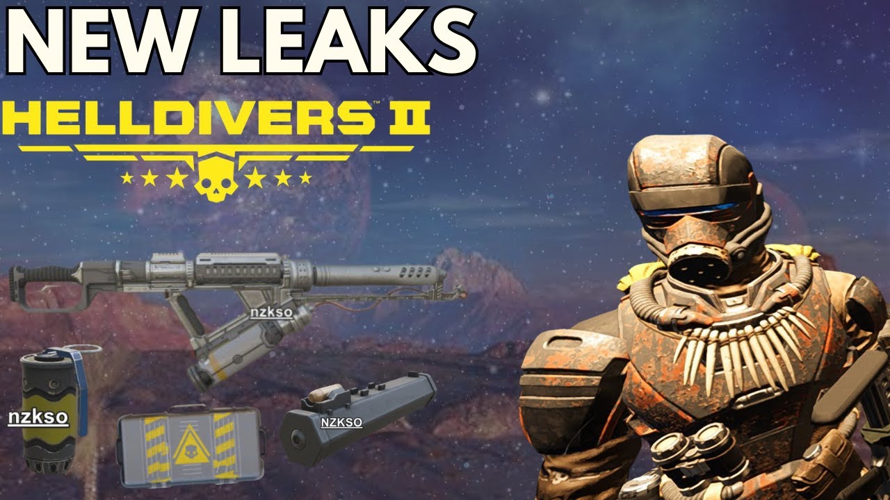 HELL DIVERS 2 LEAKS & EVERYTHING YOU NEED TO KNOW - YouTube