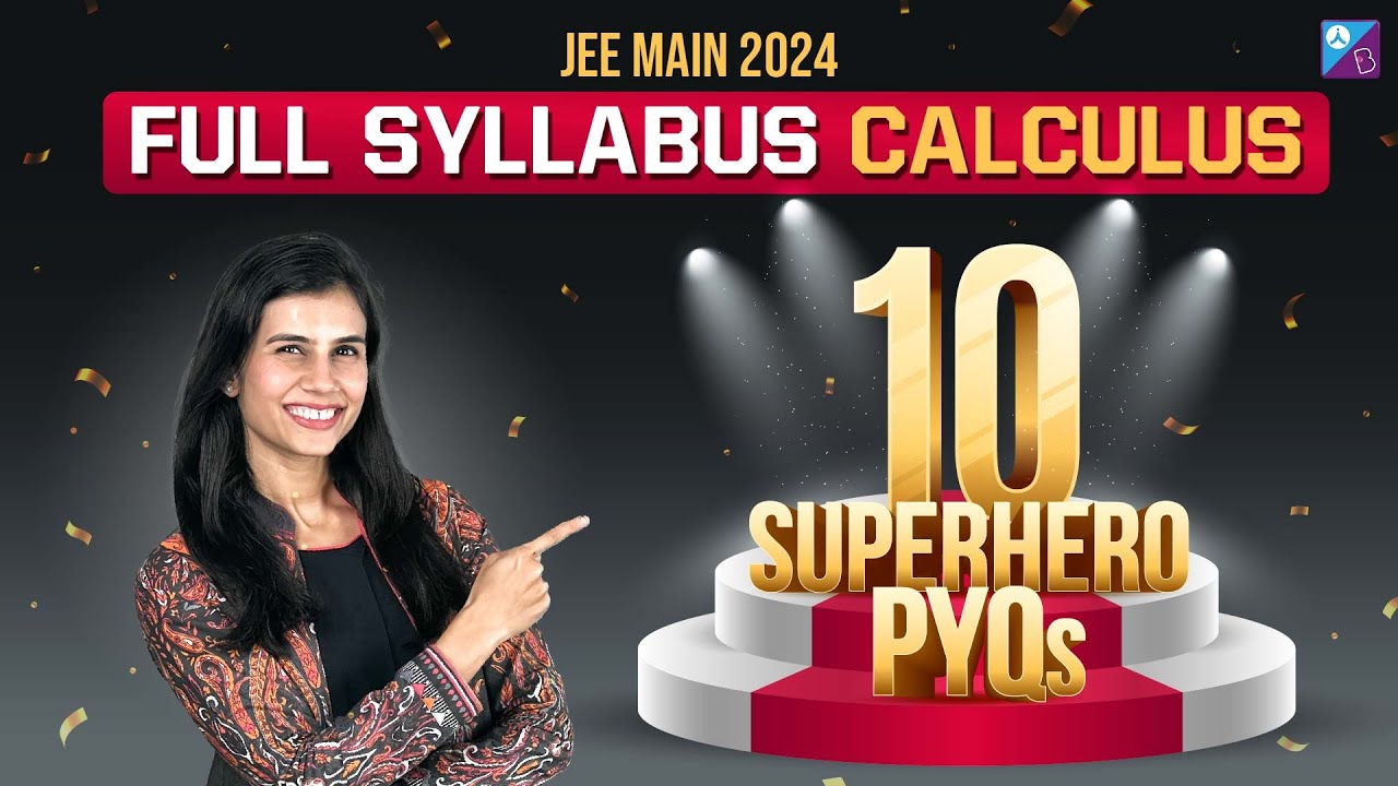JEE Main 2024: Full syllabus CALCULUS | January Attempt | JEE Math ...