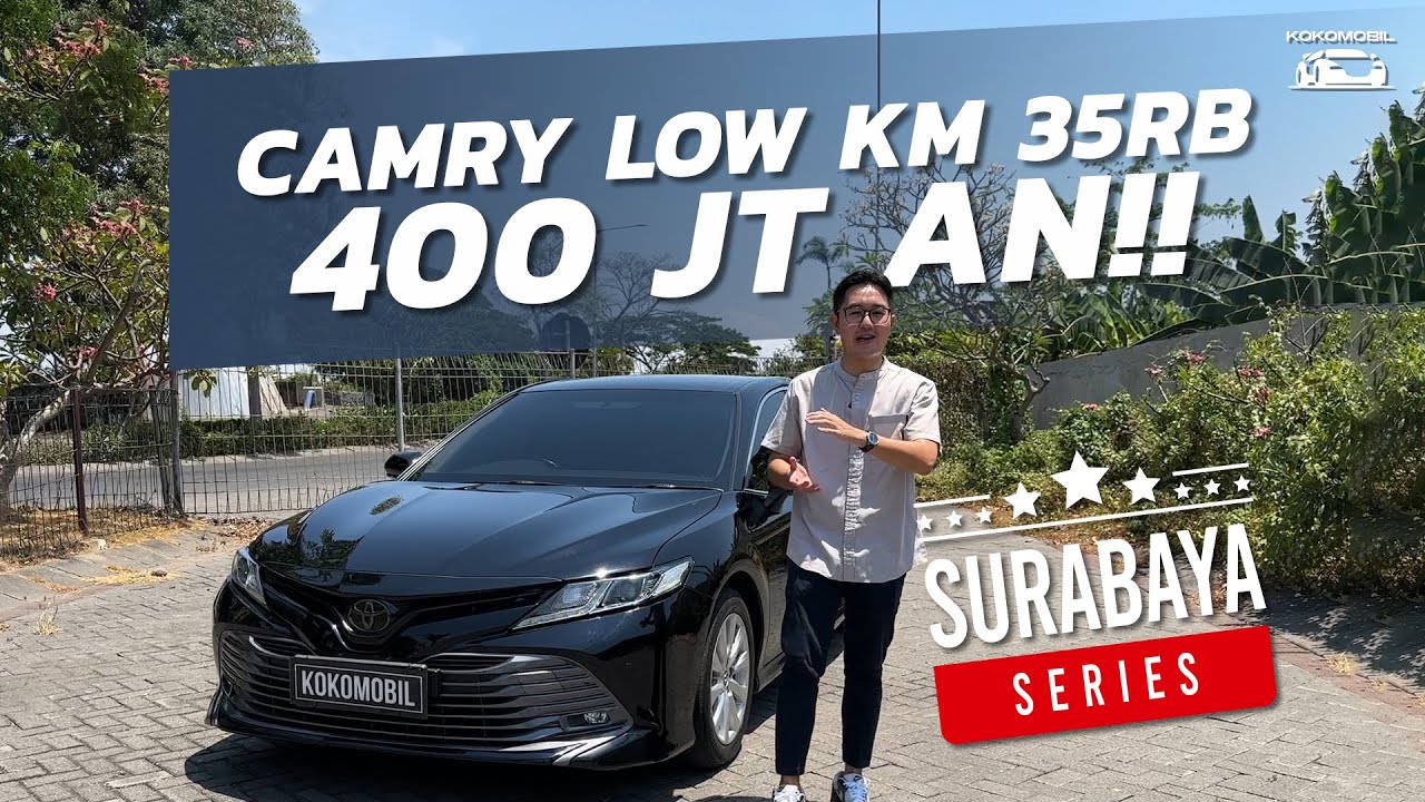CAMRY LOW KM 35RB DIJUAL!! - YouTube