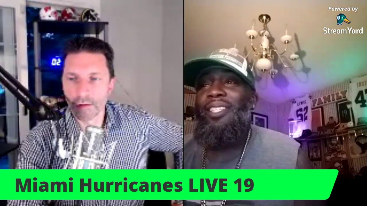 Miami Hurricanes Offensive Line, Nesta Silvera injury - YouTube